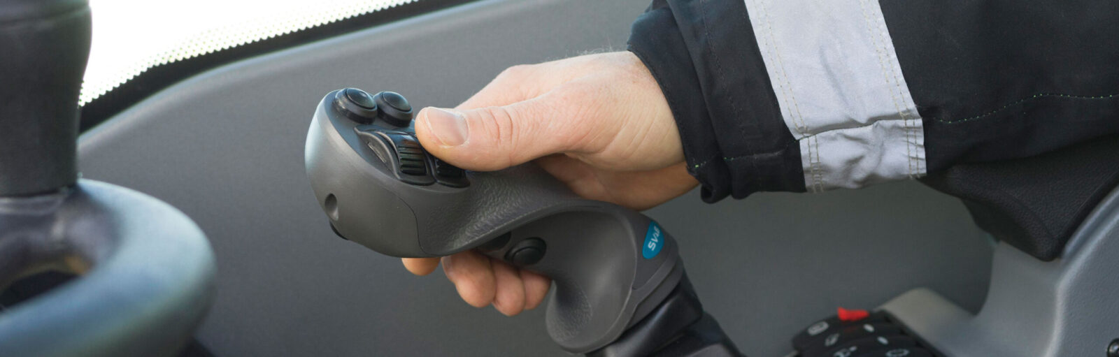 Joystick Excavator - Operator Controls - SVAB