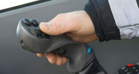 Joystick Excavator - Operator Controls - SVAB