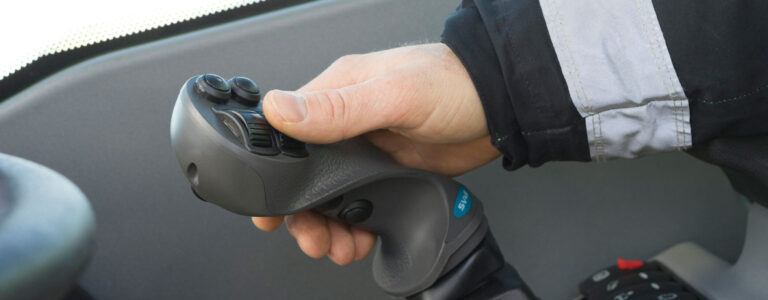 Joystick Excavator - Operator Controls - SVAB