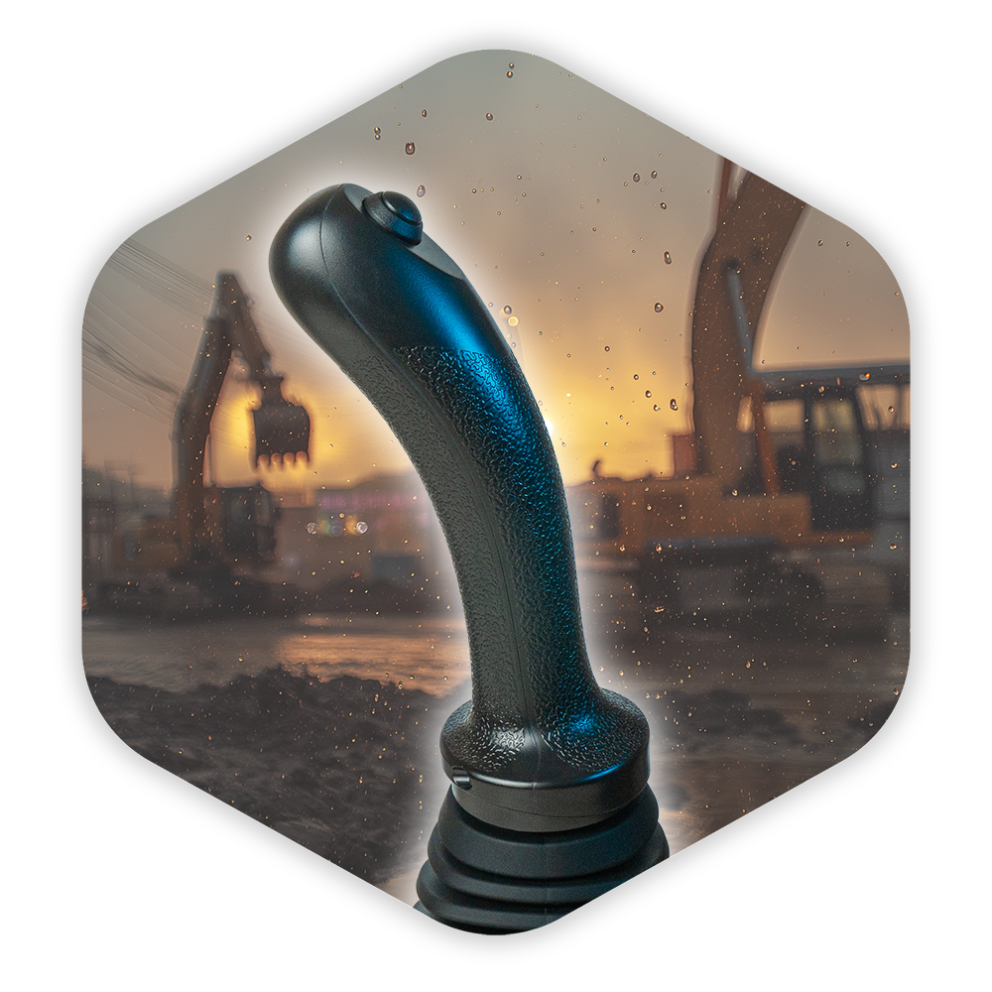 Joystick Excavator - Operator Controls - SVAB